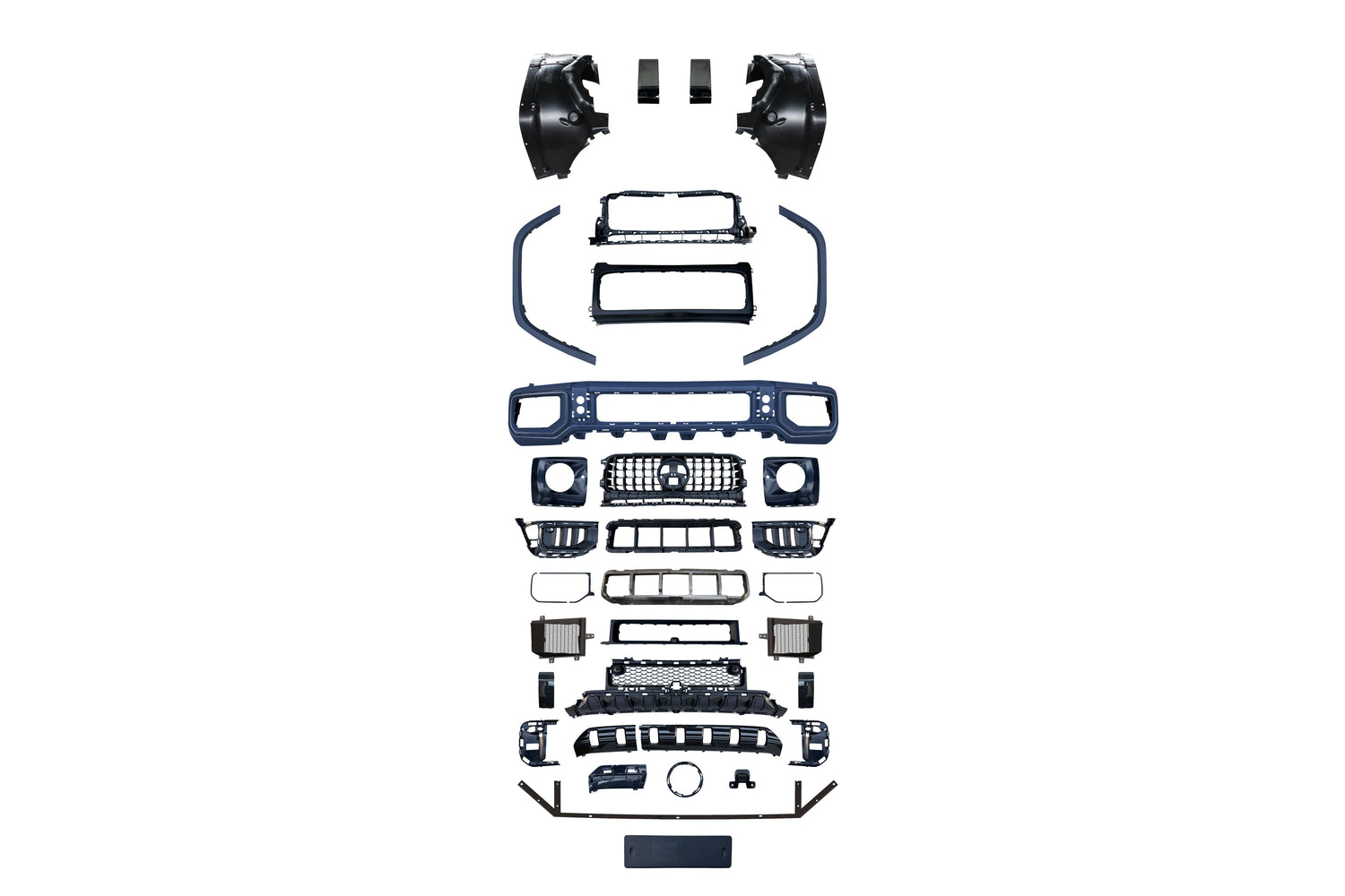 2025-UP Mercedes Benz G Class G500 G550 G580 W465 G-Wagon Convert W465 ...