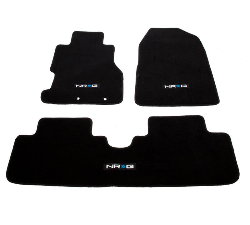 NRG Floor Mats 02 03 Honda Civic Si 3DR Coupe NRG Logo 3pc. K2 Industries