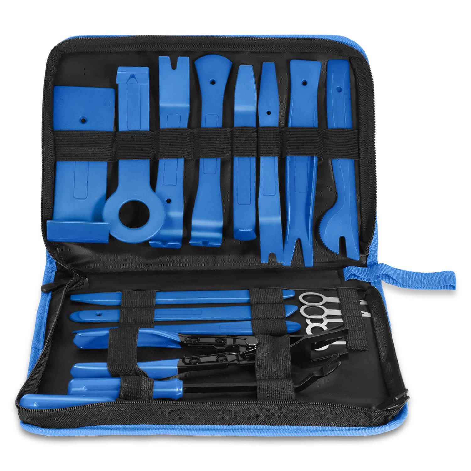 19pc Trim Panel Scraper Tools Blue Automotive Kit – K2 Industries