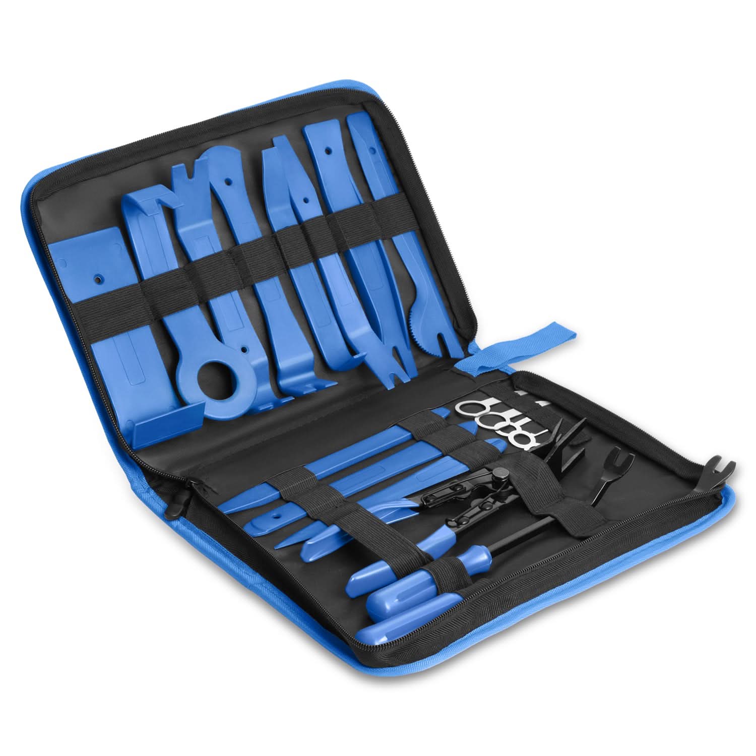 19pc Trim Panel Scraper Tools Blue Automotive Kit – K2 Industries